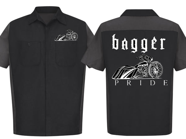 BAGGER PRIDE (Street Edition) WORK SHIRTS – Nasty Baggers Inc.